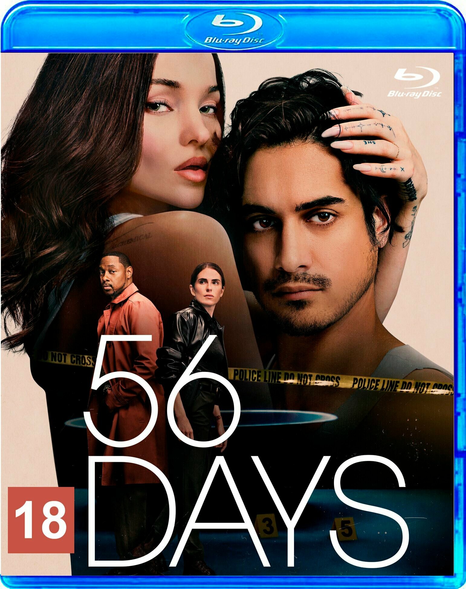 56 дней. Blu-ray. Сериал (США, 2025, 8 серий) перевод закадровый +анг. дор.