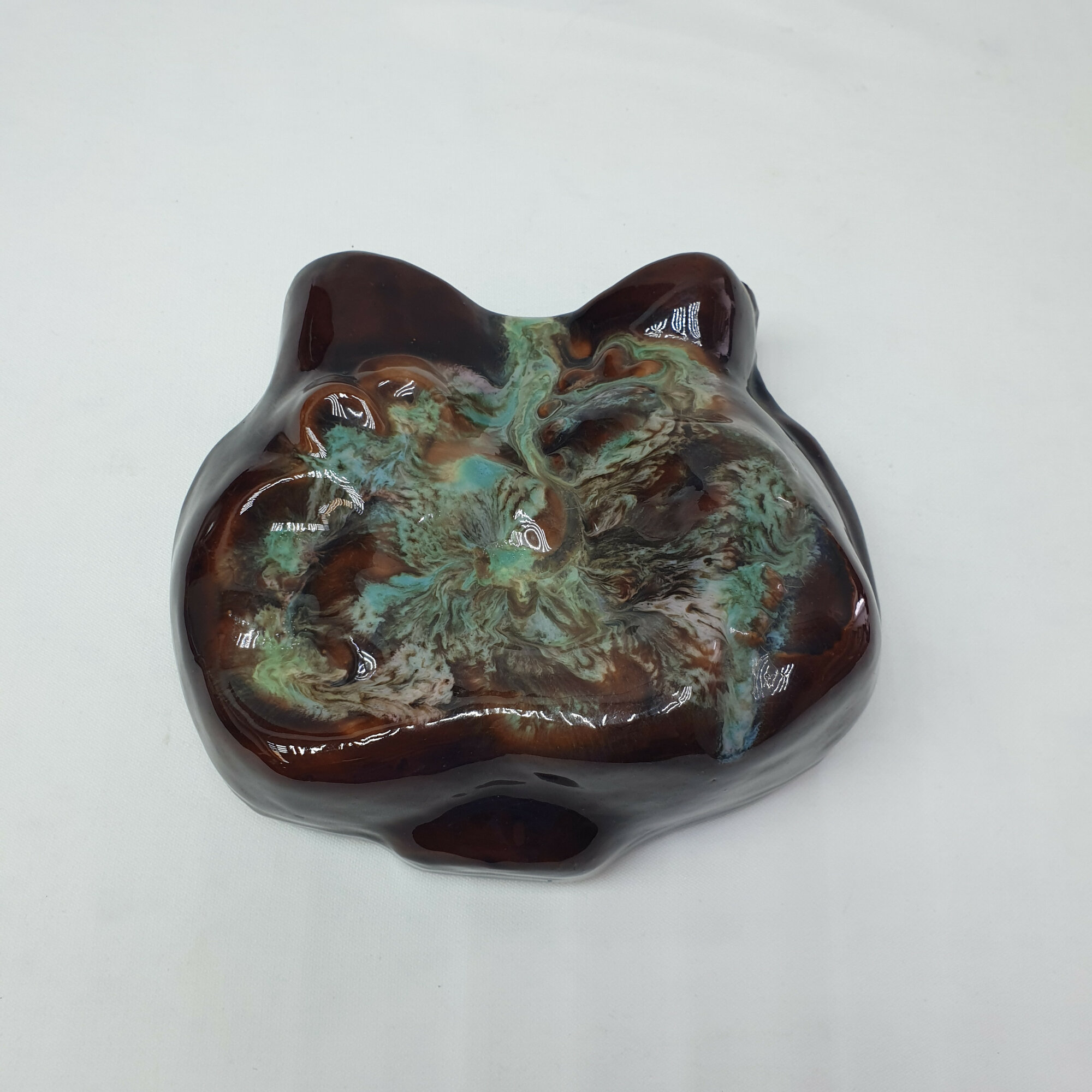 Панно кашпо керамическое СССР. Редкое, экспериментальный образец. Кувшин. Орловский завод керамики