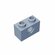 Gobricks технические блоки 1x2, Серый (054)