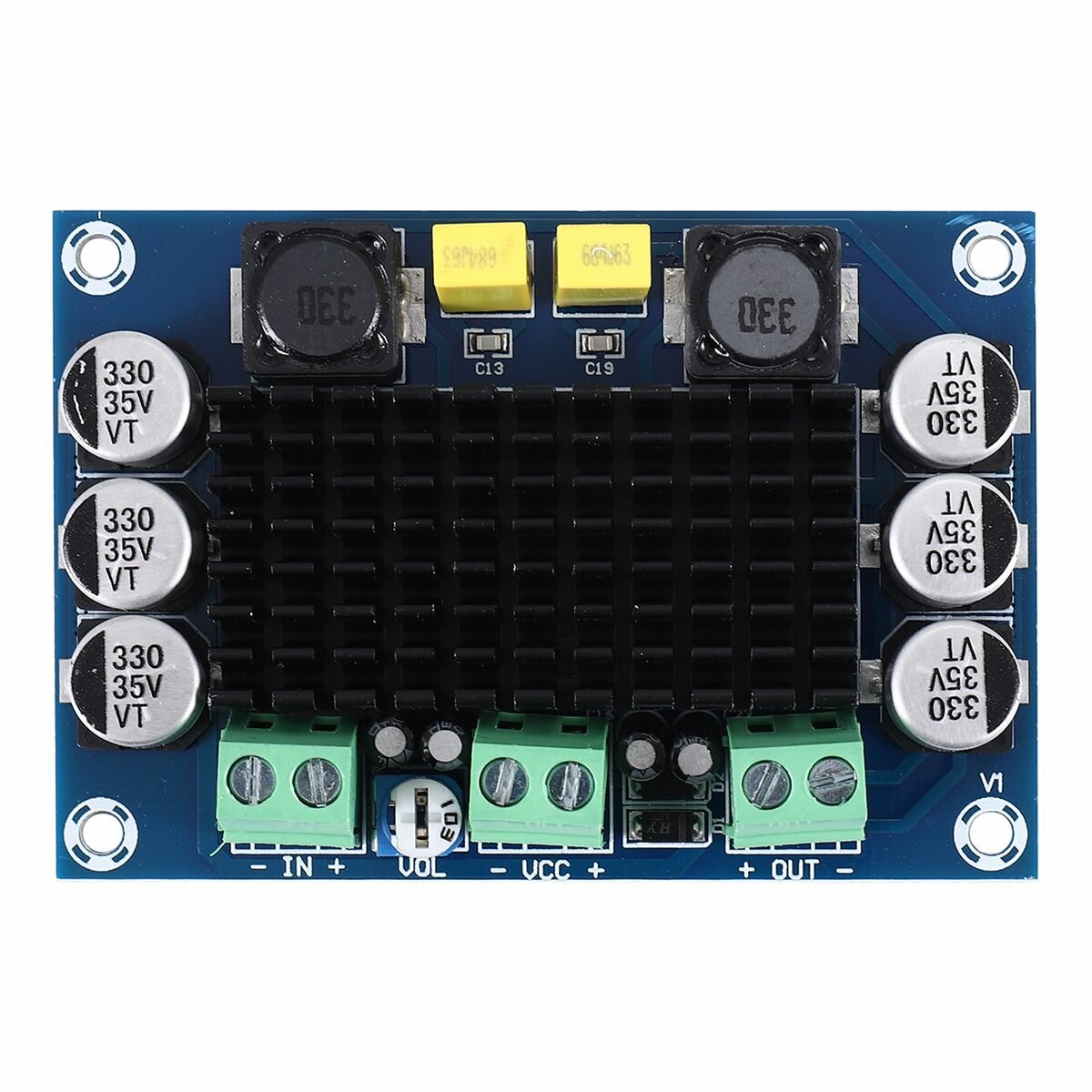 DC 12V-24V TPA3116 D2 100W моно канальный цифровой аудио усилитель мощности плата автомобиль-ROMIKY