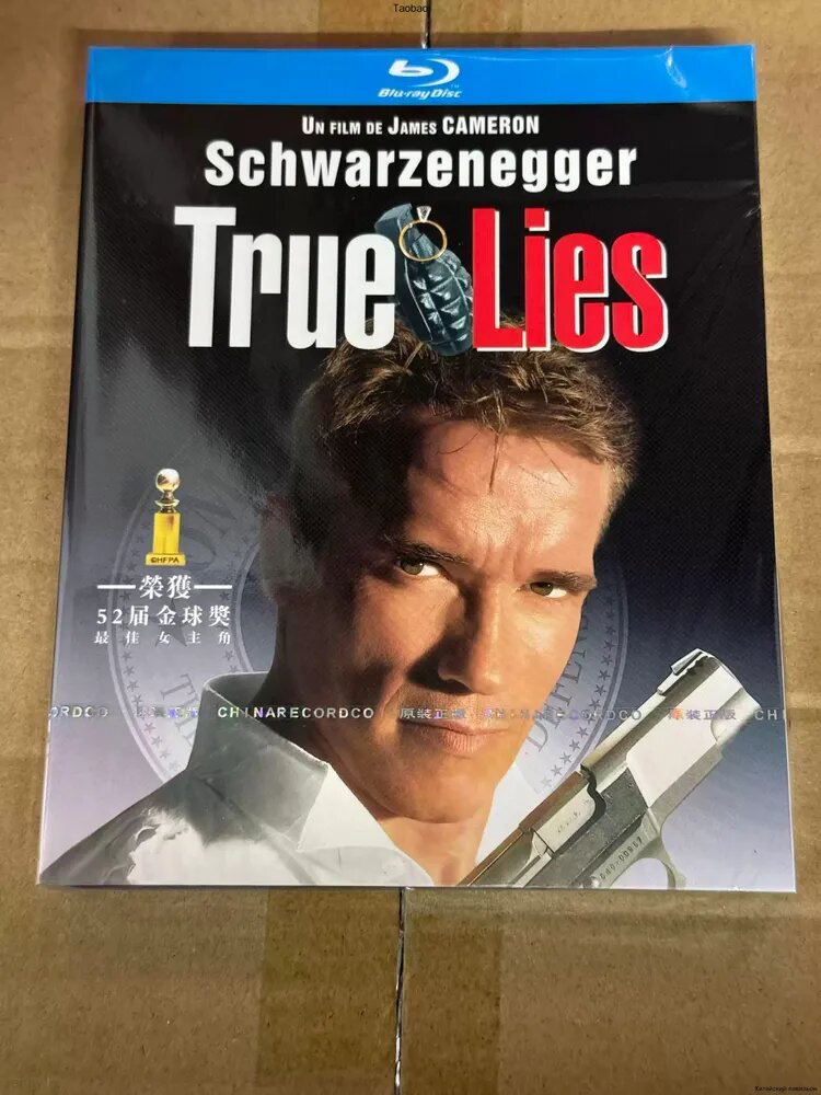 Коллекционное издание Blu-ray Правдивая ложь (True Lies) ремастеринг 4K