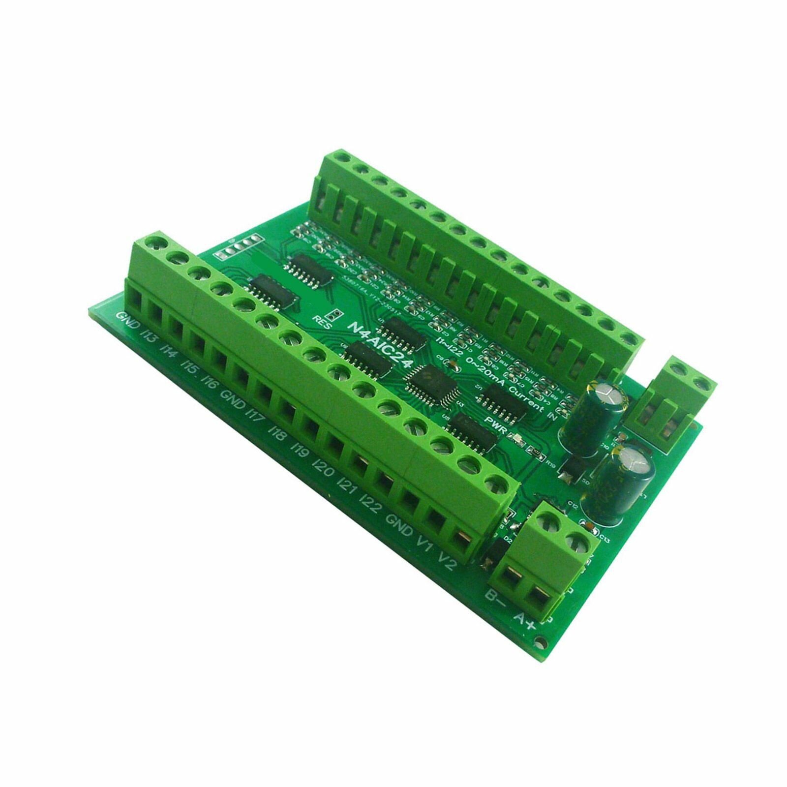 24-канальный модуль сбора аналоговых токовых сигналов Modbus RTU