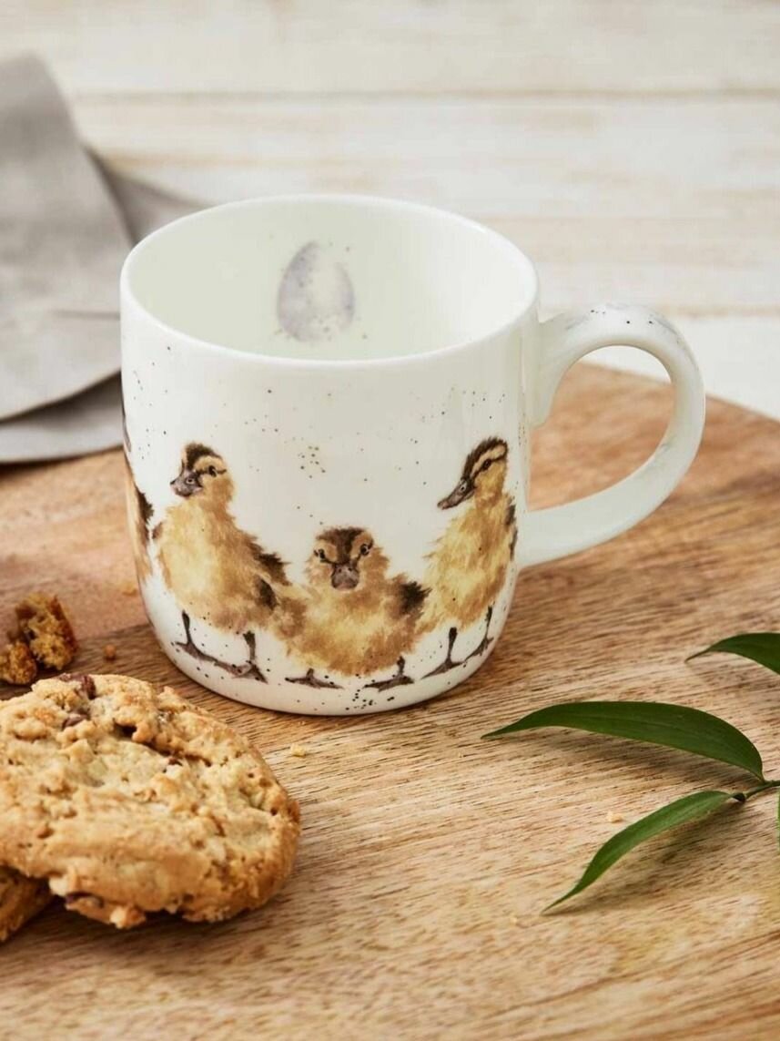 Кружка Royal Worcester "Just Hatched Ducklings", костяной фарфор, 310мл