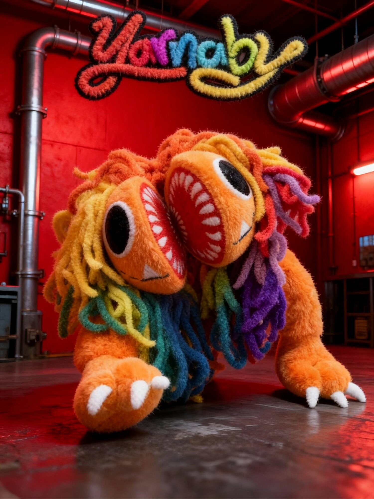 Poppy Playtime - Игрушка Yarnaby Deluxe с подвижными частями