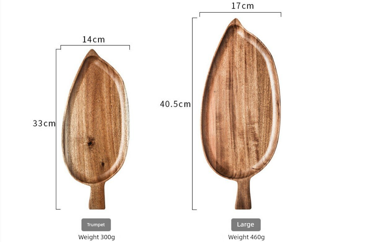 Маленькая деревянная подставка для пиццы 33x14x1.5 см для сыра, суши и фруктов, простой рустиканский дизайн