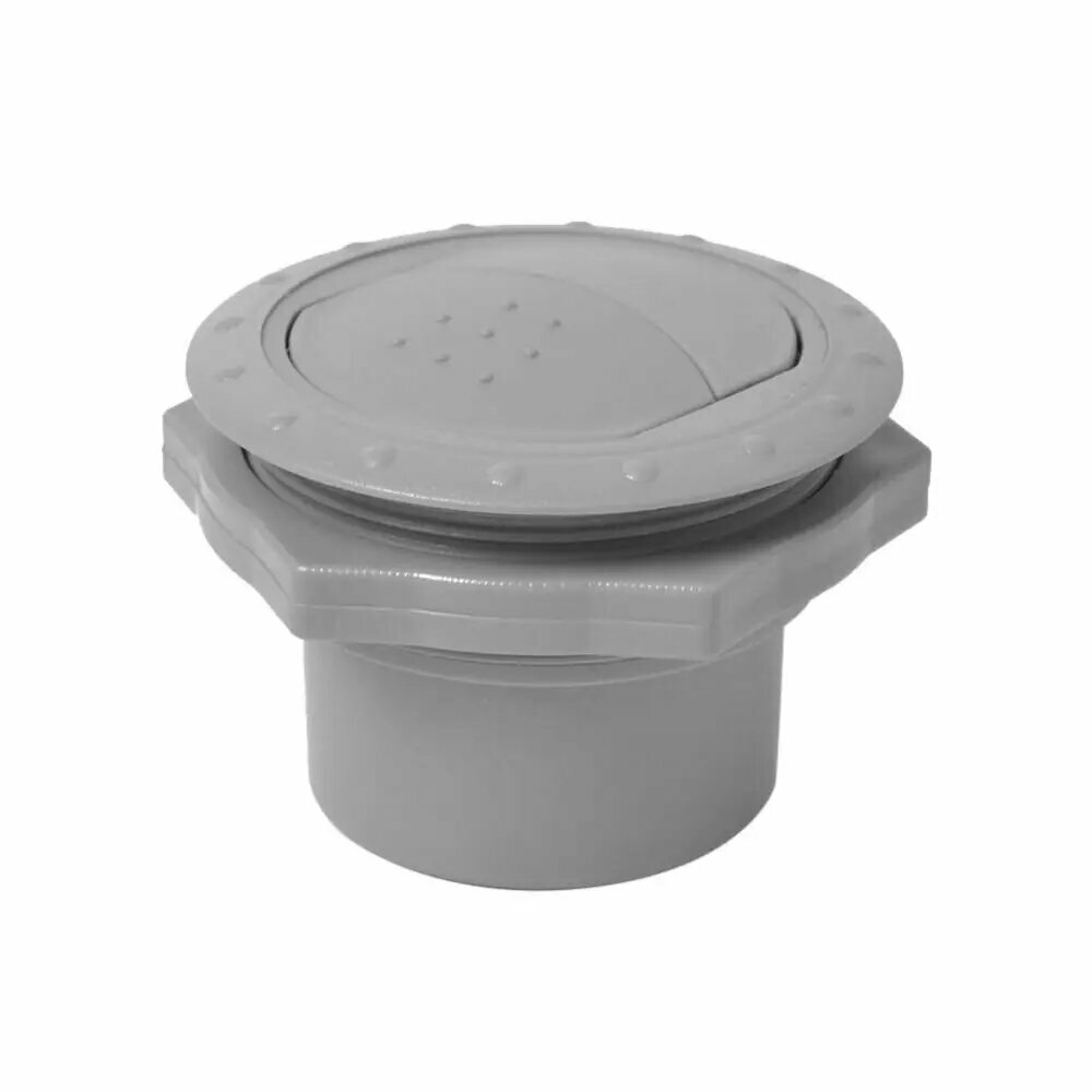 Вентиляционная решетка круглая, grey
