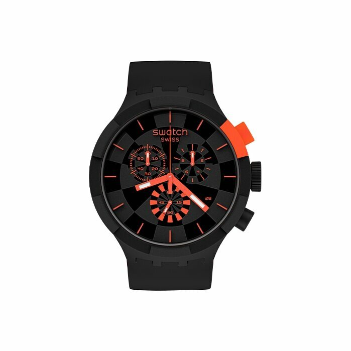Наручные часы Swatch, черный — фото 1