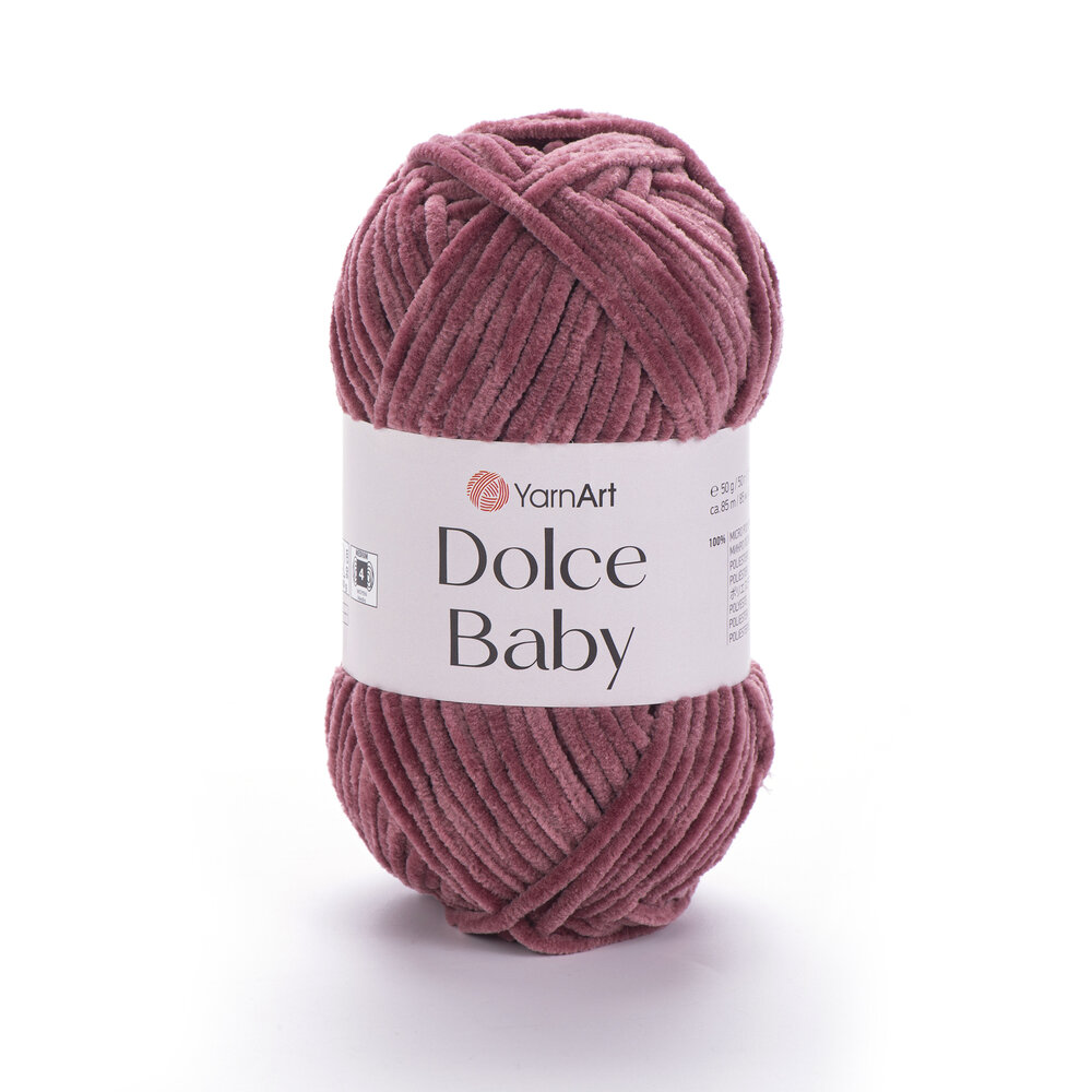 Пряжа для вязания YarnArt Dolce baby 751 брусника 50 гр/85 м 100% микрополиэстер