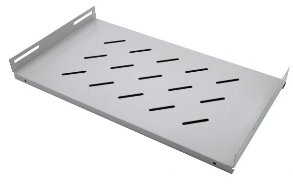 5bites Полка стационарная CS201-450G для сетевого шкафа D=450 / 490*270*1U / 19" / GREY