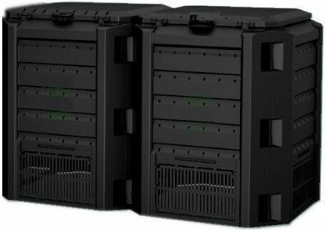 Компостер садовый Prosperplast Module, 800 л, пластик, черный