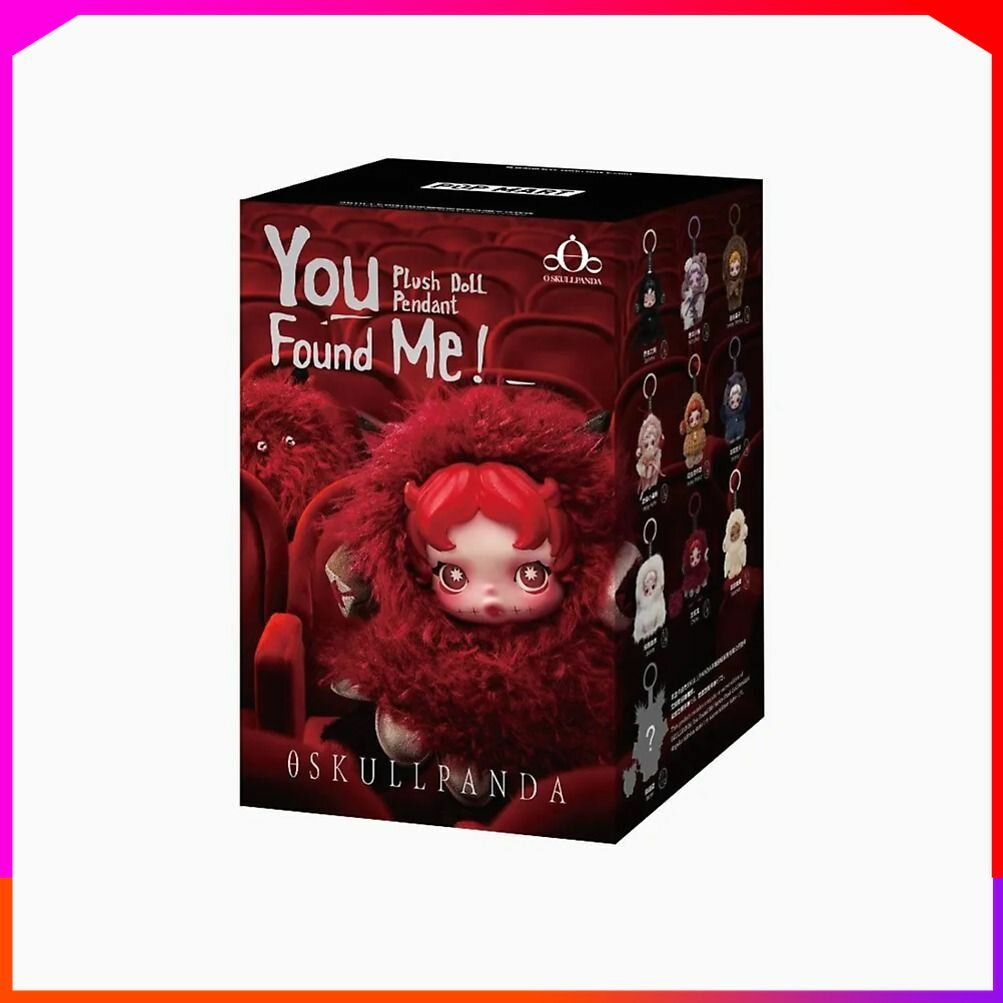 Коллекционная фигурка SKULLPANDA You Found Me Series матрешка для украшения комнаты