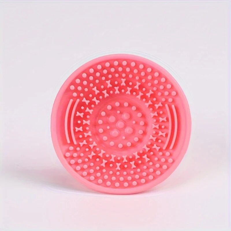 Силиконовый коврик для чистки кистей ZC94-pink