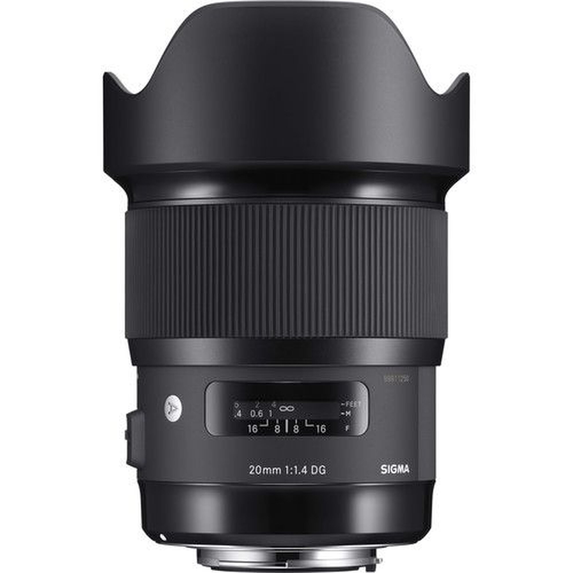 Объектив Sigma AF 20MM F1.4 DG HSM ART, для Nikon, широкоугольный, автофокус, черный