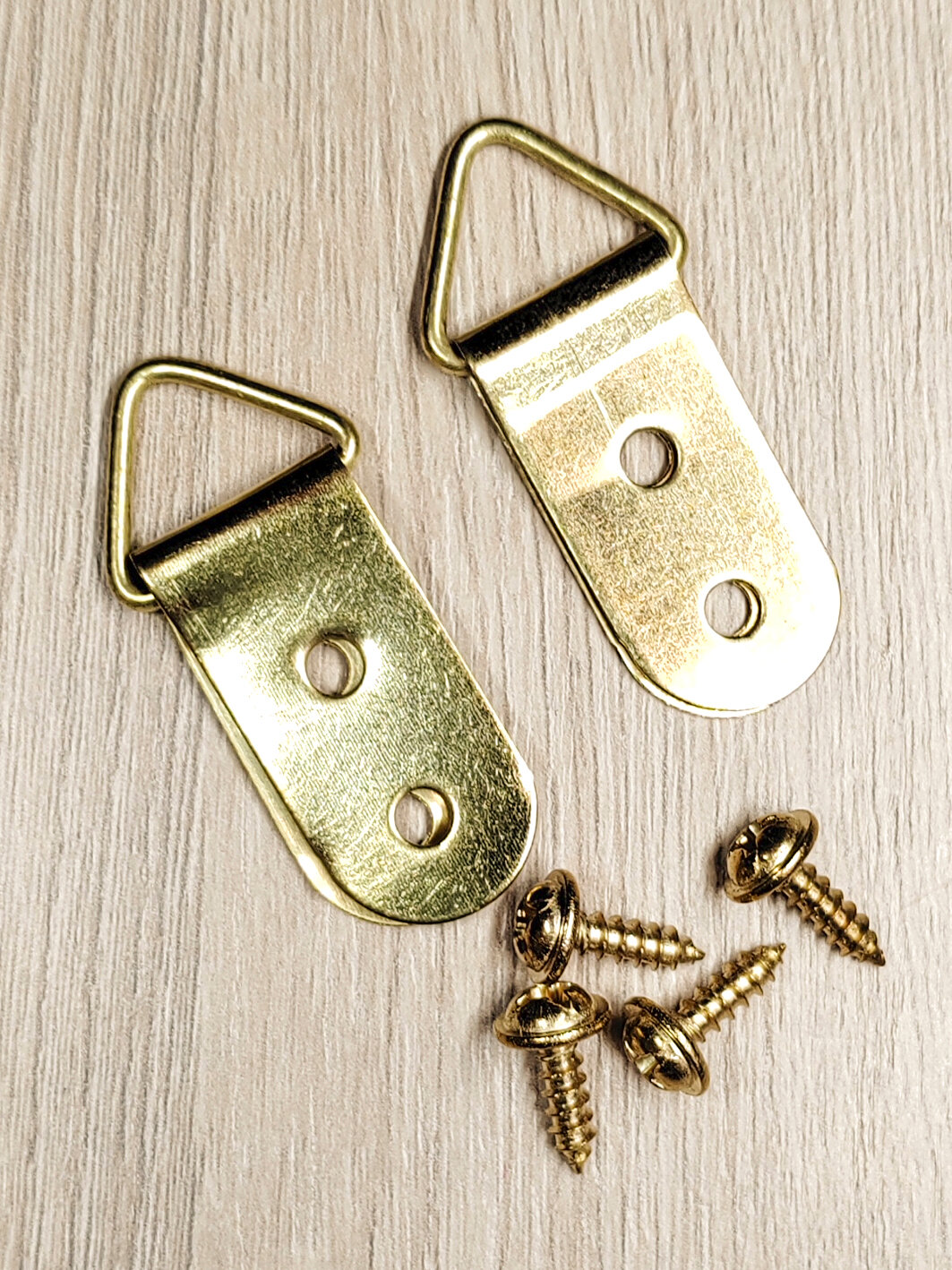 Крепление для картин "Универсальное" на шурупах, металл, 10 штук.