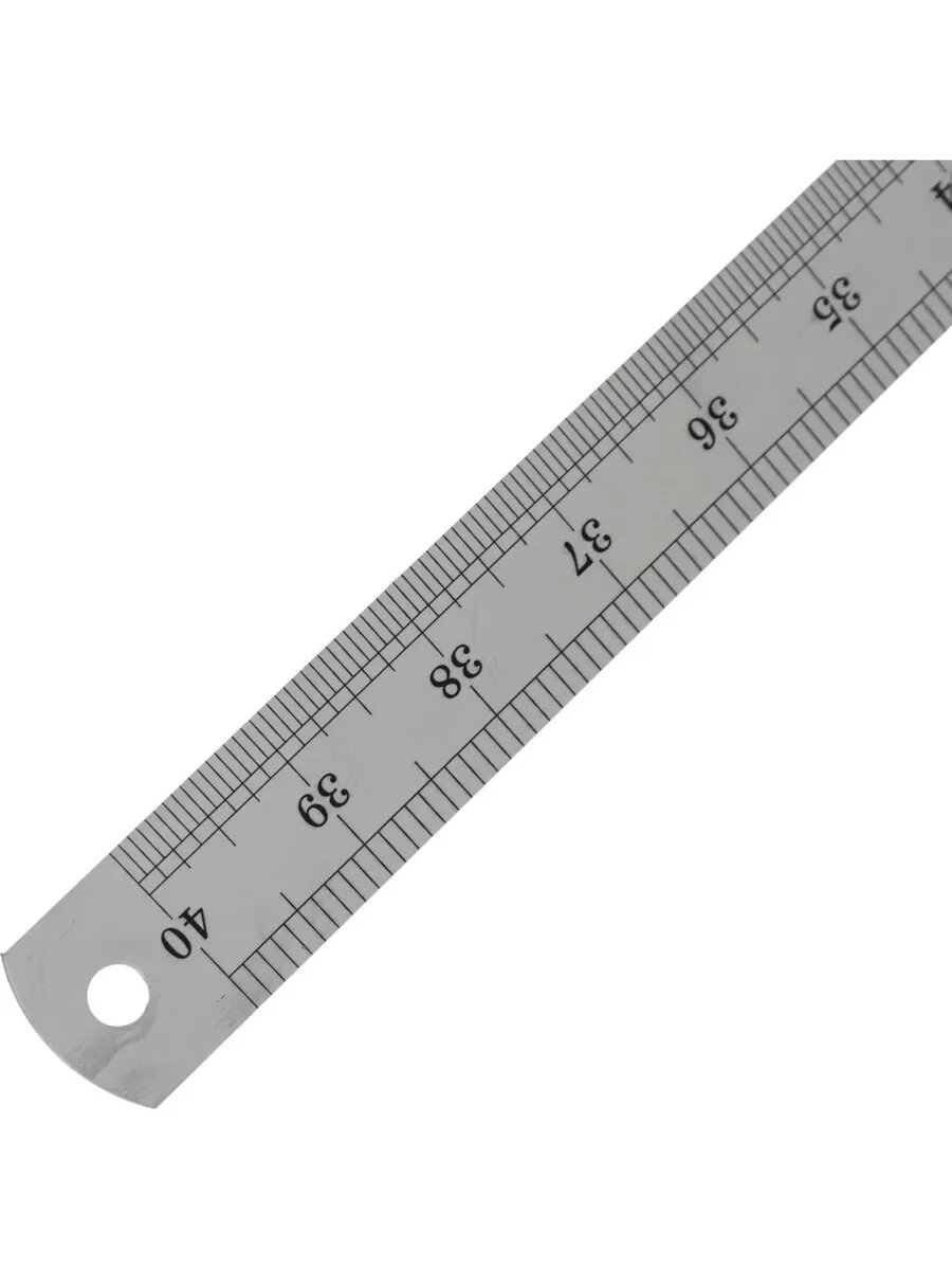 Металлическая линейка 100 см для точных измерений