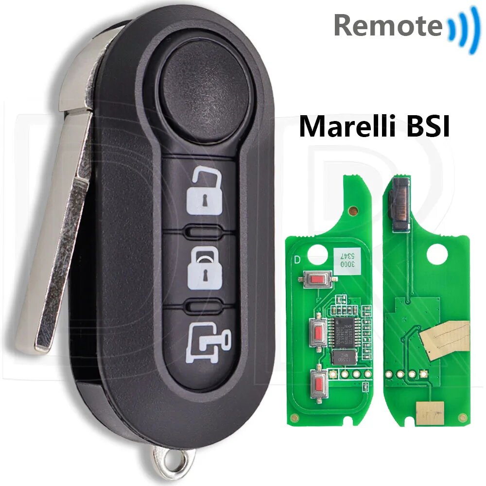 Дистанционный ключ Marelli BSI для Fiat, Peugeot, Citroen