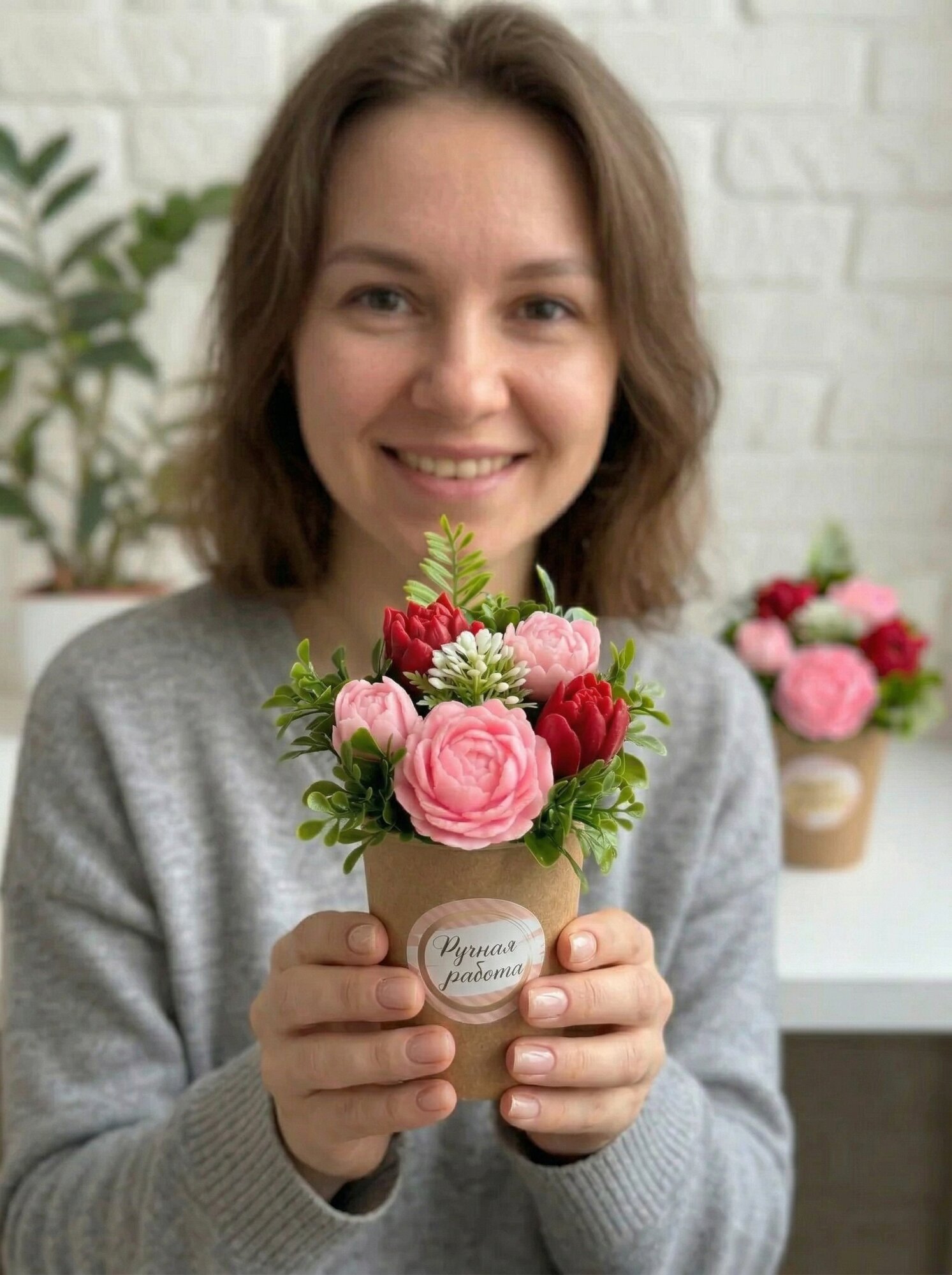 Букет из мыла ручной работы "Нуриэль"