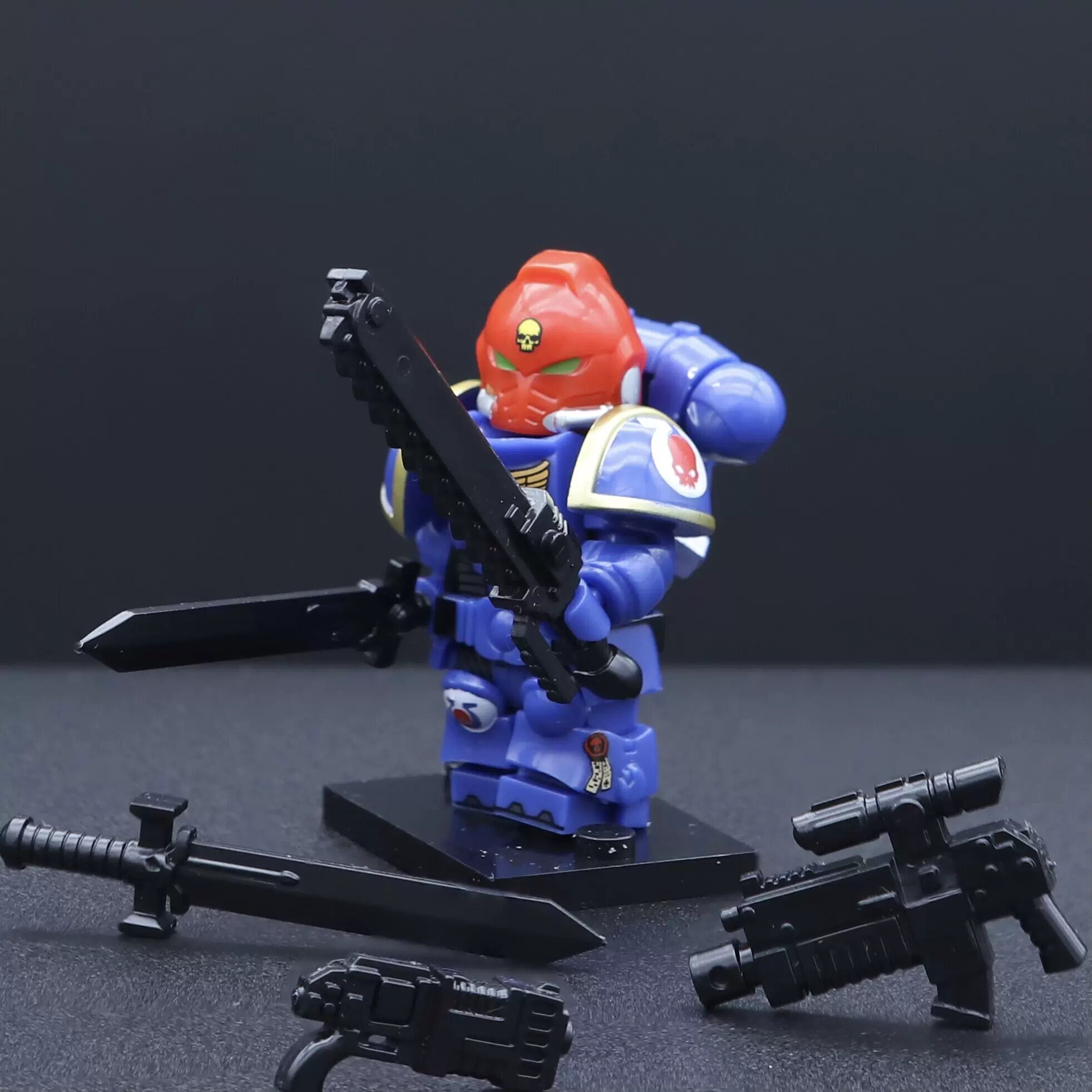 Комплект оружия Ultramarines для войск космических пехотинцев