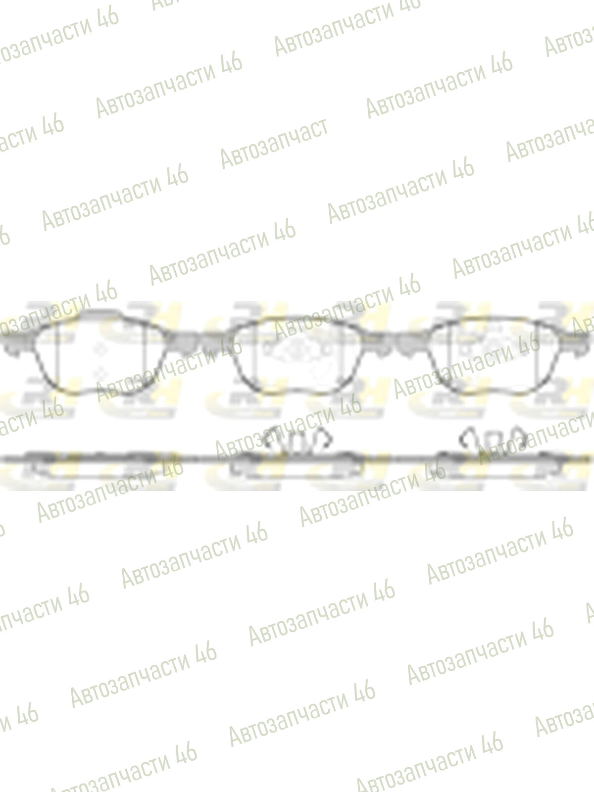 Колодки передние Форд Фокус 2 Ford Focus 2 рест 2008-2011 RoadHouse