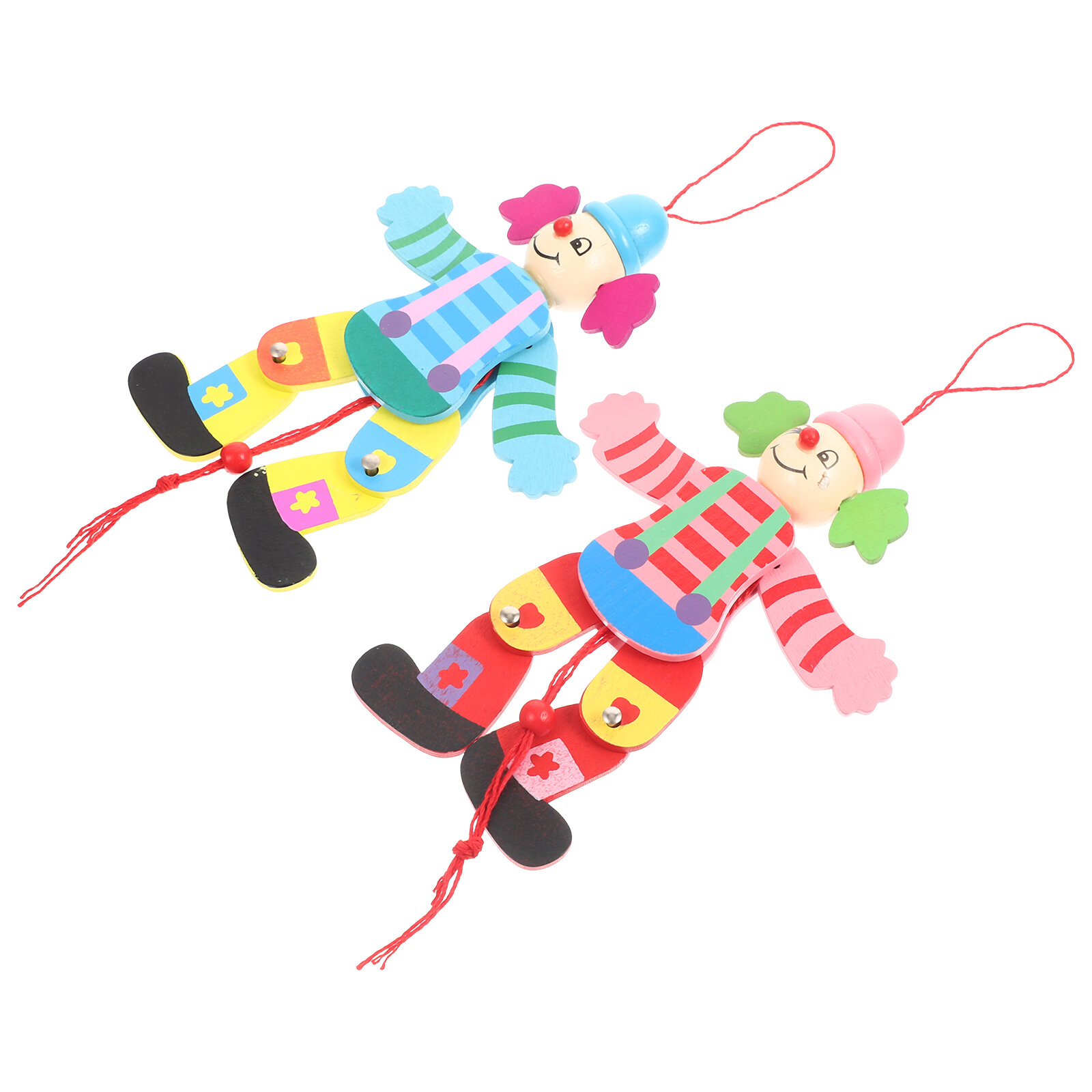 Клоун Марионетка, Забавная Игрушка Для Активных Игр, 2Шт