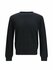 Свитер ARAGONA Crew-neck wool sweater, размер 48, , черный