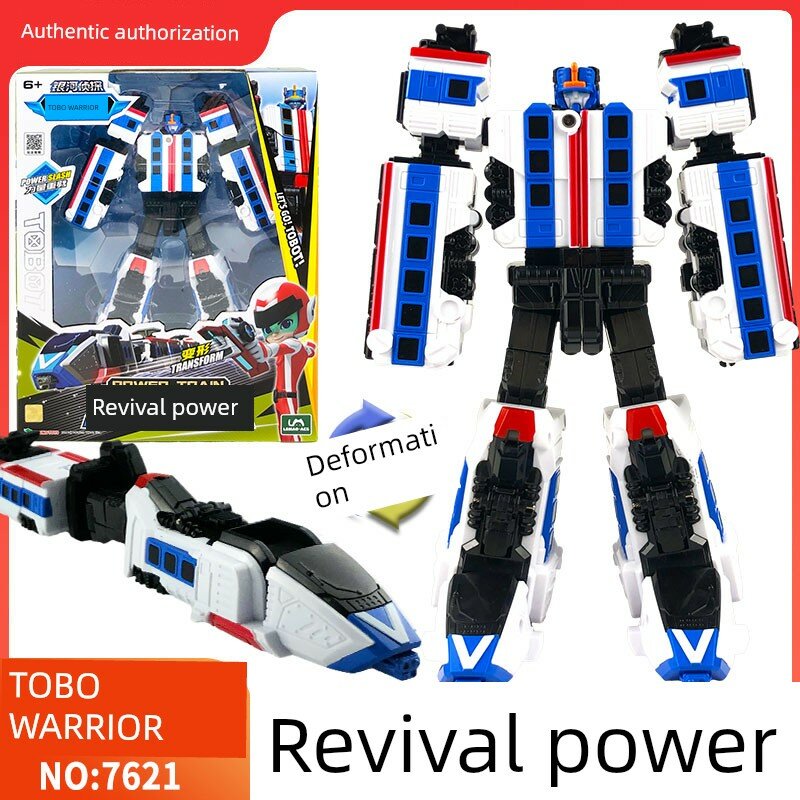 Recovery Power Galaxy Detective Series Transformer Car Robot Toy для детей, звуковые эффекты и комбинирующаяся