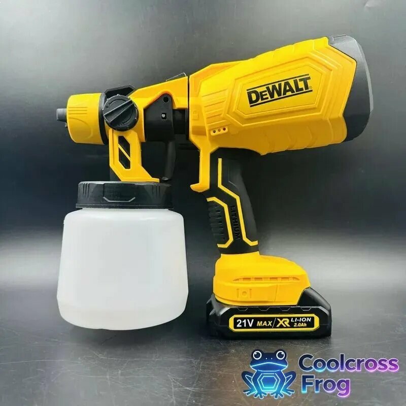Краскопульт аккумуляторный DeWalt Spray Gun 21V 800ML/Пульверизатор