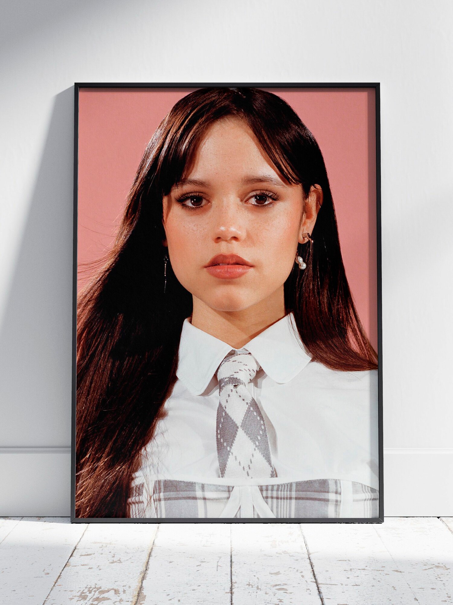 Плакат на стену для интерьера Дженна Ортега (Jenna Ortega 24) - Постер по актеру фильма, кино, сериала формата A4 (21x30 см)