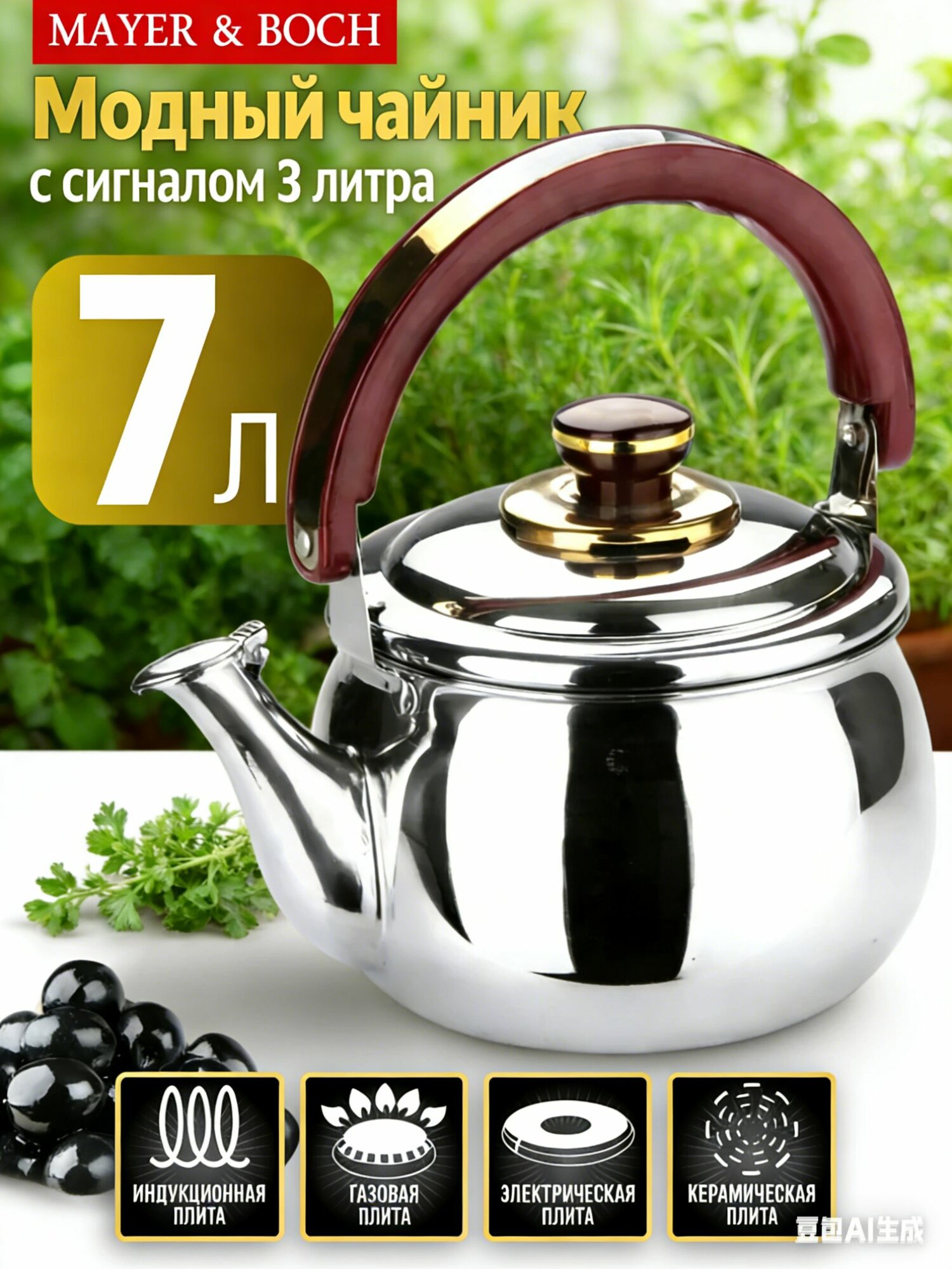 Mayer&Boch Чайник "3", 7 л