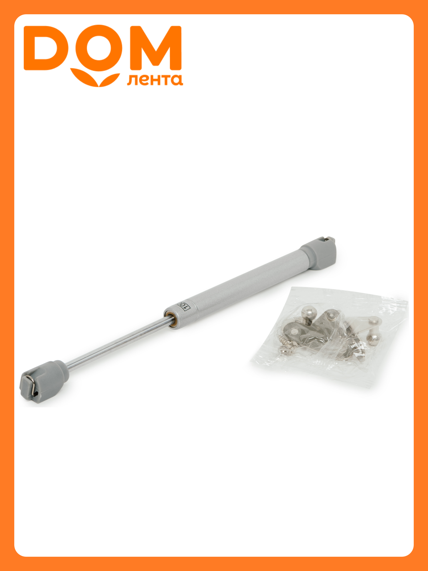 Газовый лифт Lemax Prof, для мебели, серебристый, 100 N, сталь