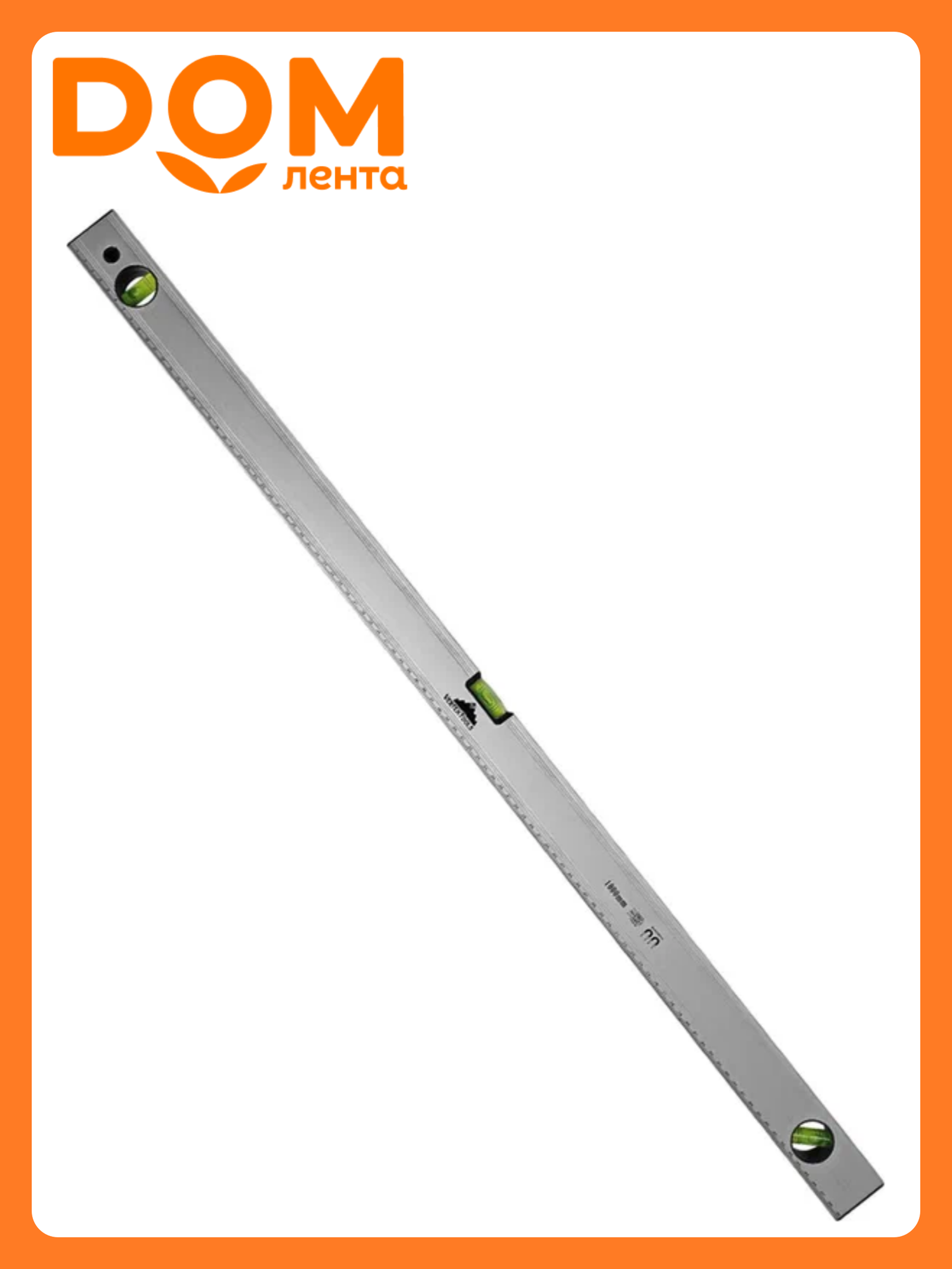 Уровень Vertextools 3033-1000, алюминиевый, магнитный, 100 см