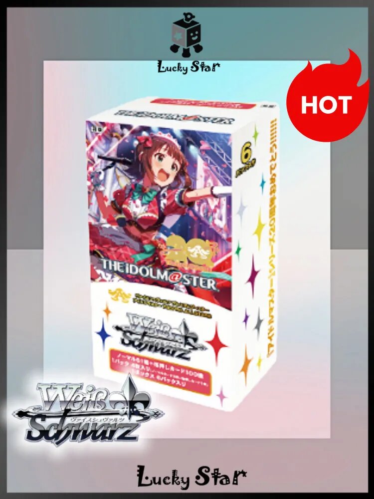 Weiss Schwarz Premium Booster Box: The idolm ster 765PRO ALLSTARS,6 упаковки (24 карточек)(Японская версия)