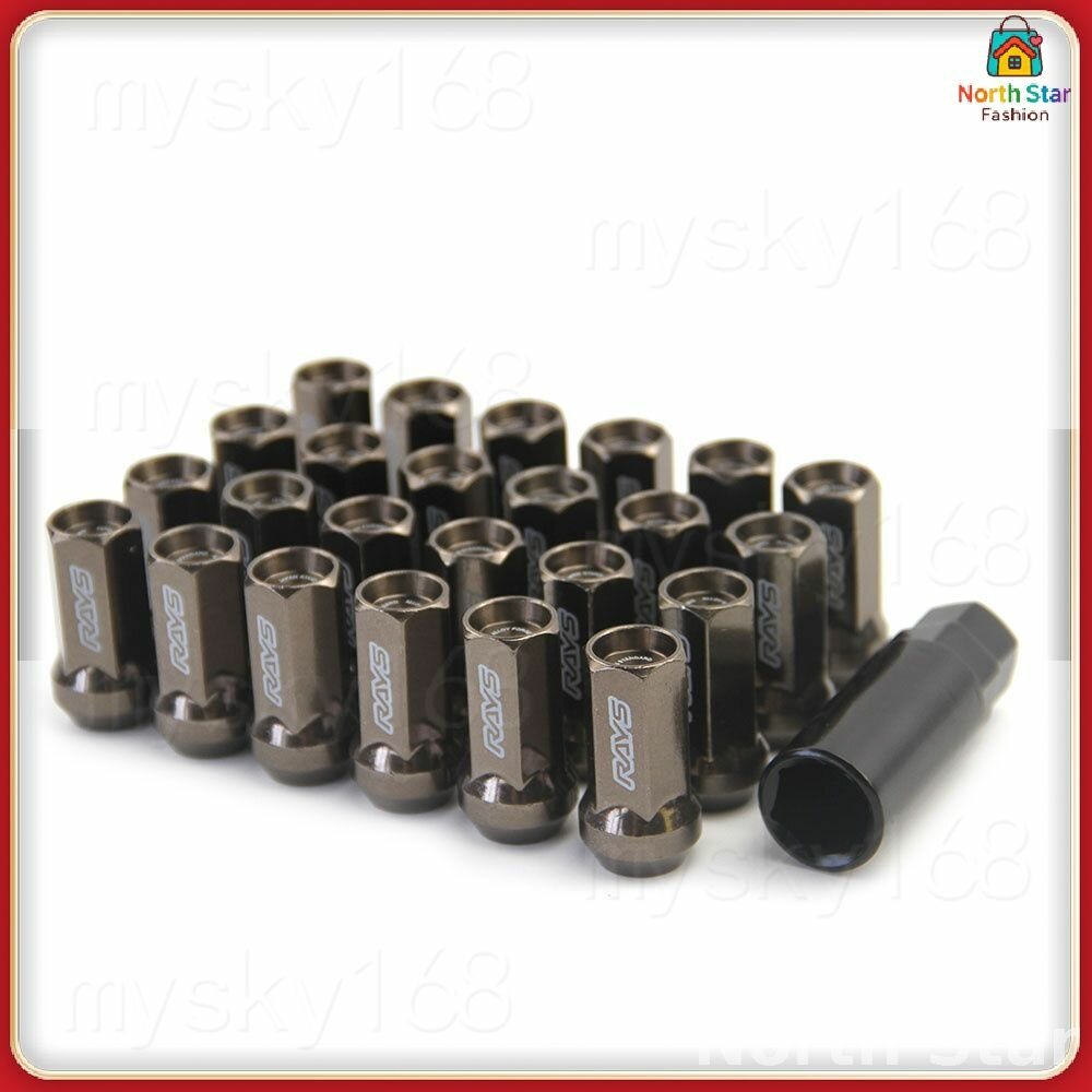 Гайка автомобильная М12 х 1,25, 42 мм, 24 шт.