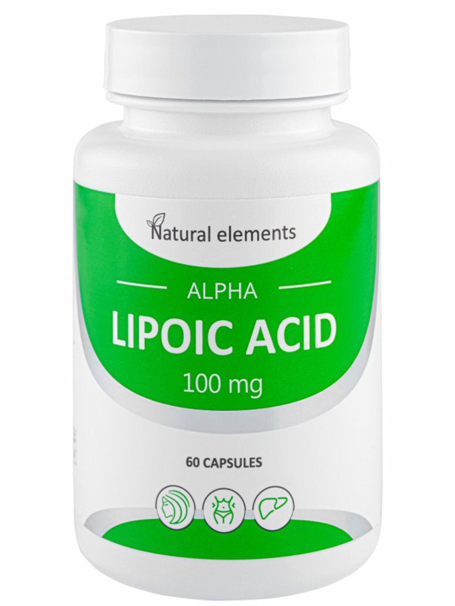 Альфа-липоевая кислота для замедления старения от бренда "Алфит плюс", 60 капсул по 330 мг