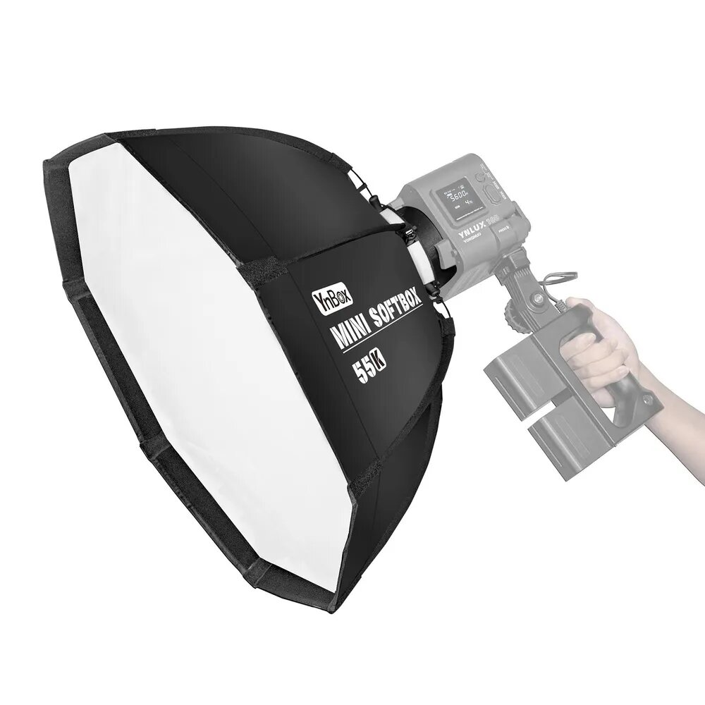 YnBox 55K 55 см/22 дюйма Octagon Photo Softbox с креплением Bowens Съемный диффузор