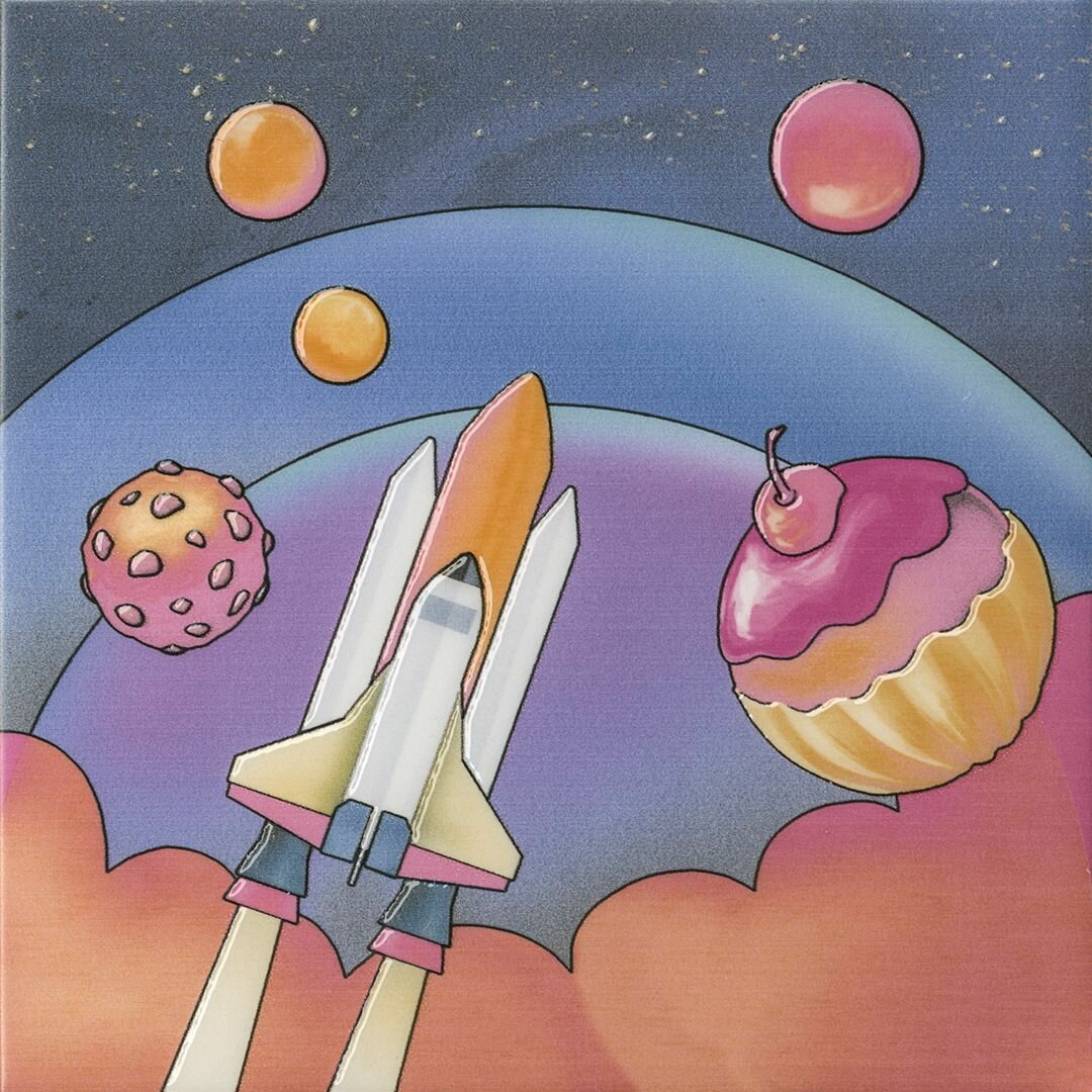 Керамическая плитка KERAMA MARAZZI VT/A384/5009 Декор Космос 6 20x20x6,9 Цена за 1/шт