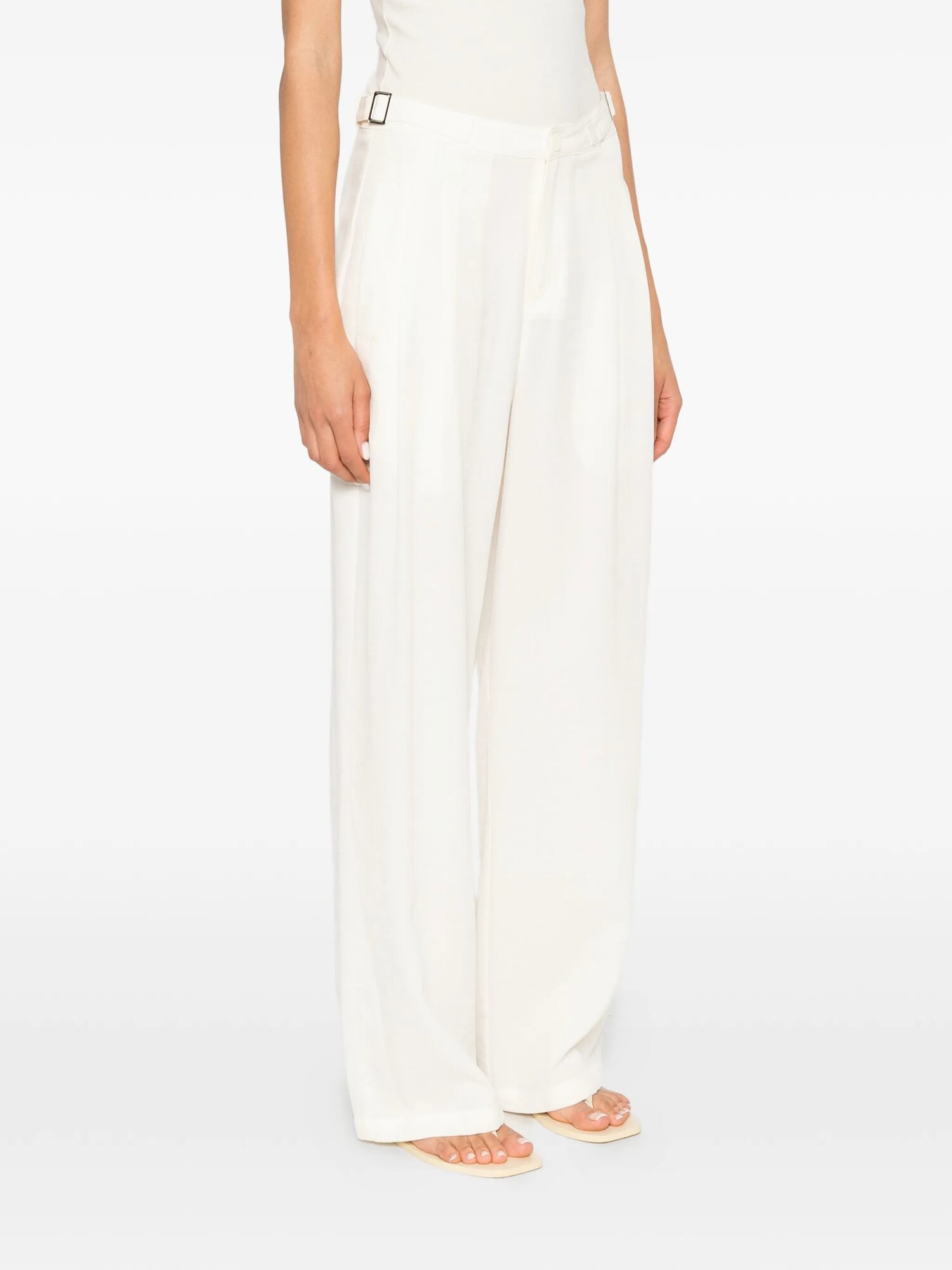 Брюки ELEH Wide-leg adjustable trousers, размер 44, разноцветный — фото 1