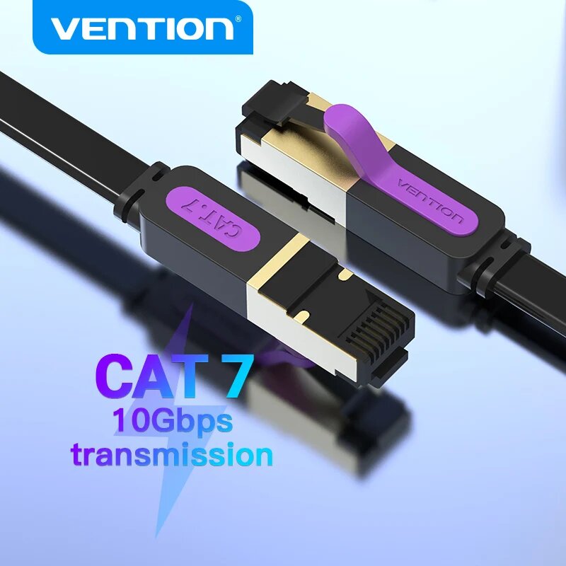 Vention Cat 7 Ethernet Flat Cable, 2 м — фото 1