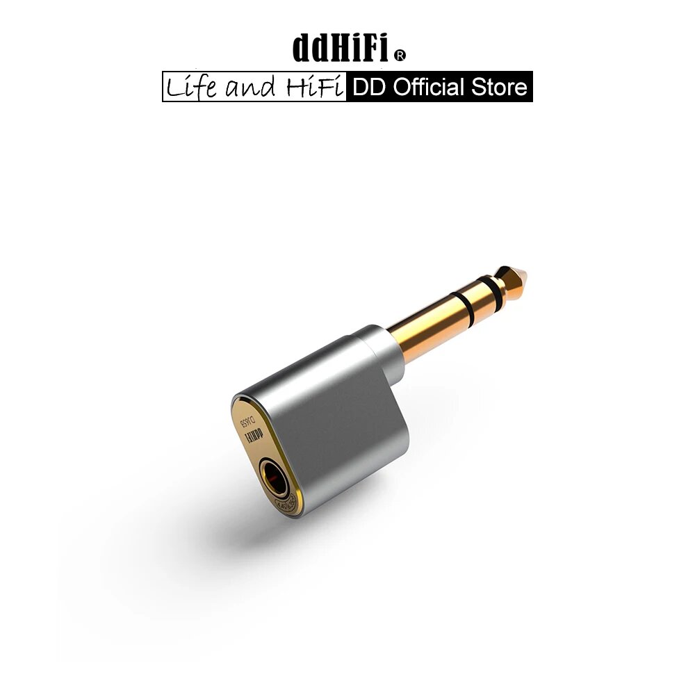 Аудиоадаптер DD HiFi DJ65B(AL) 6,35 мм на 4,4 мм