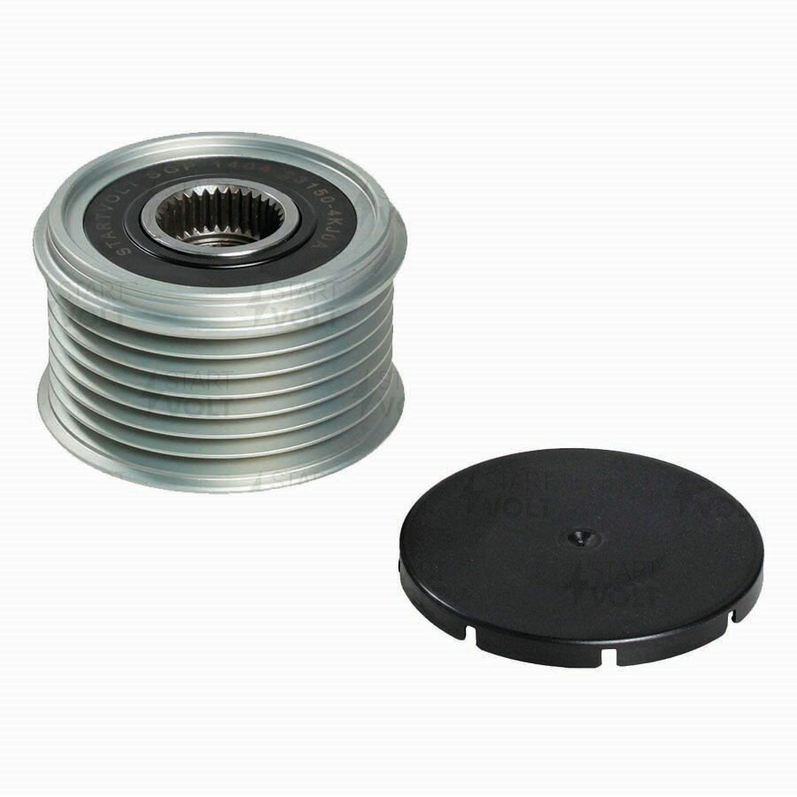 Шкив генератора Nissan Qashqai (J10) (06 ) 1.6i с обгонной муфтой (STARTVOLT)