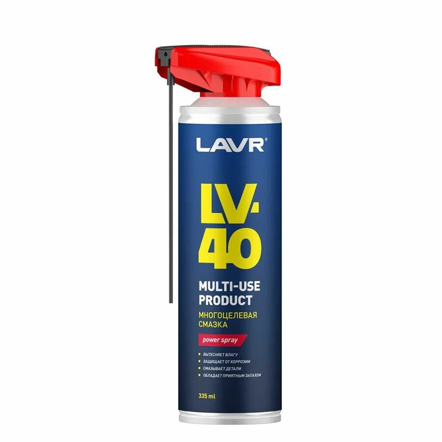 Смазка многоцелевая проникающая LV-40, 335 мл / LAVR / Ln2429