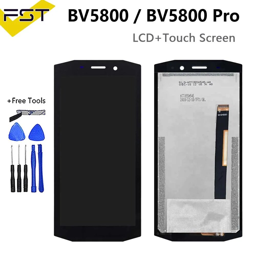 Blackview BV5800 Pro, экран в сборе, 5.5"