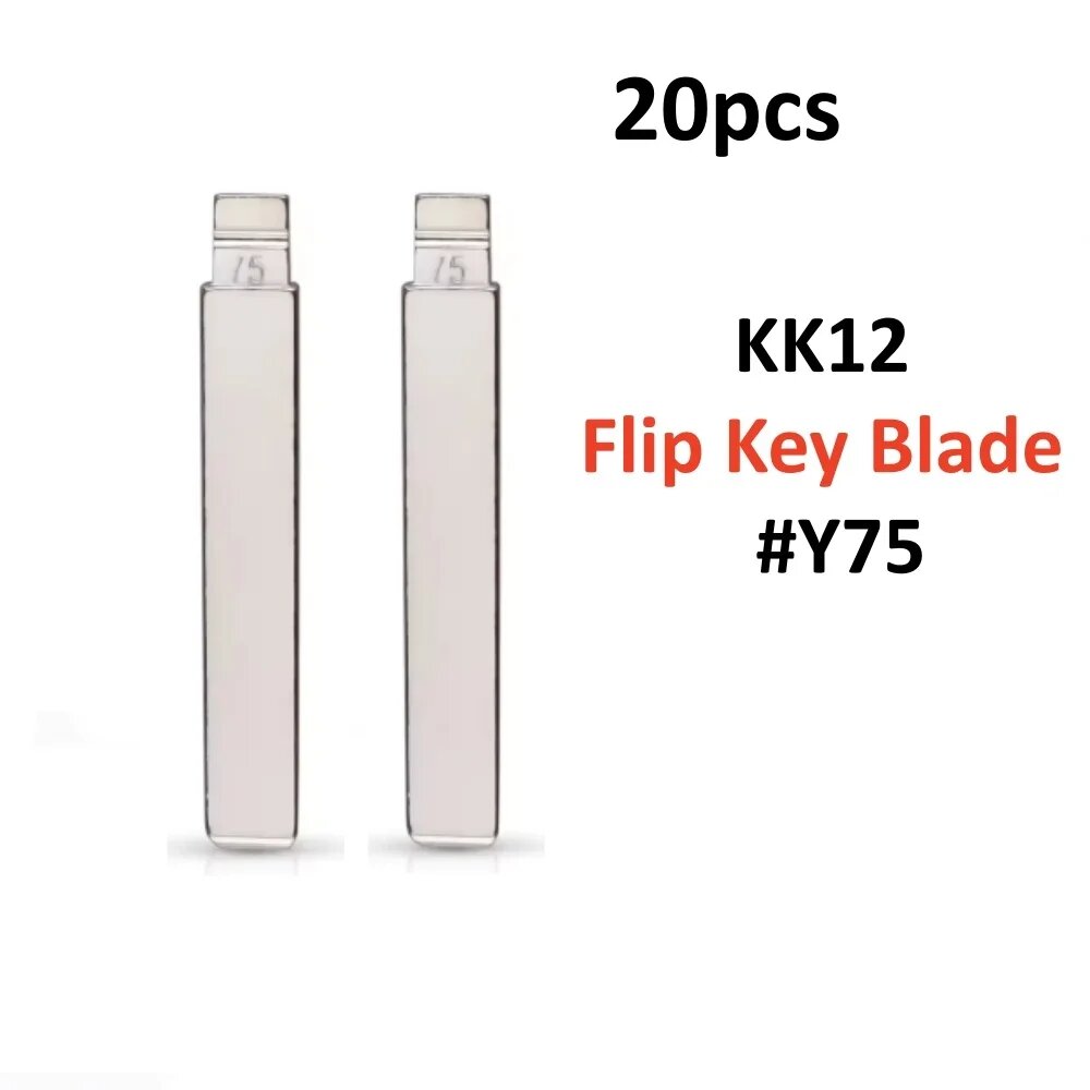 20 шт. KK12 Flip Key Blade #Y75 для Kia, Geely