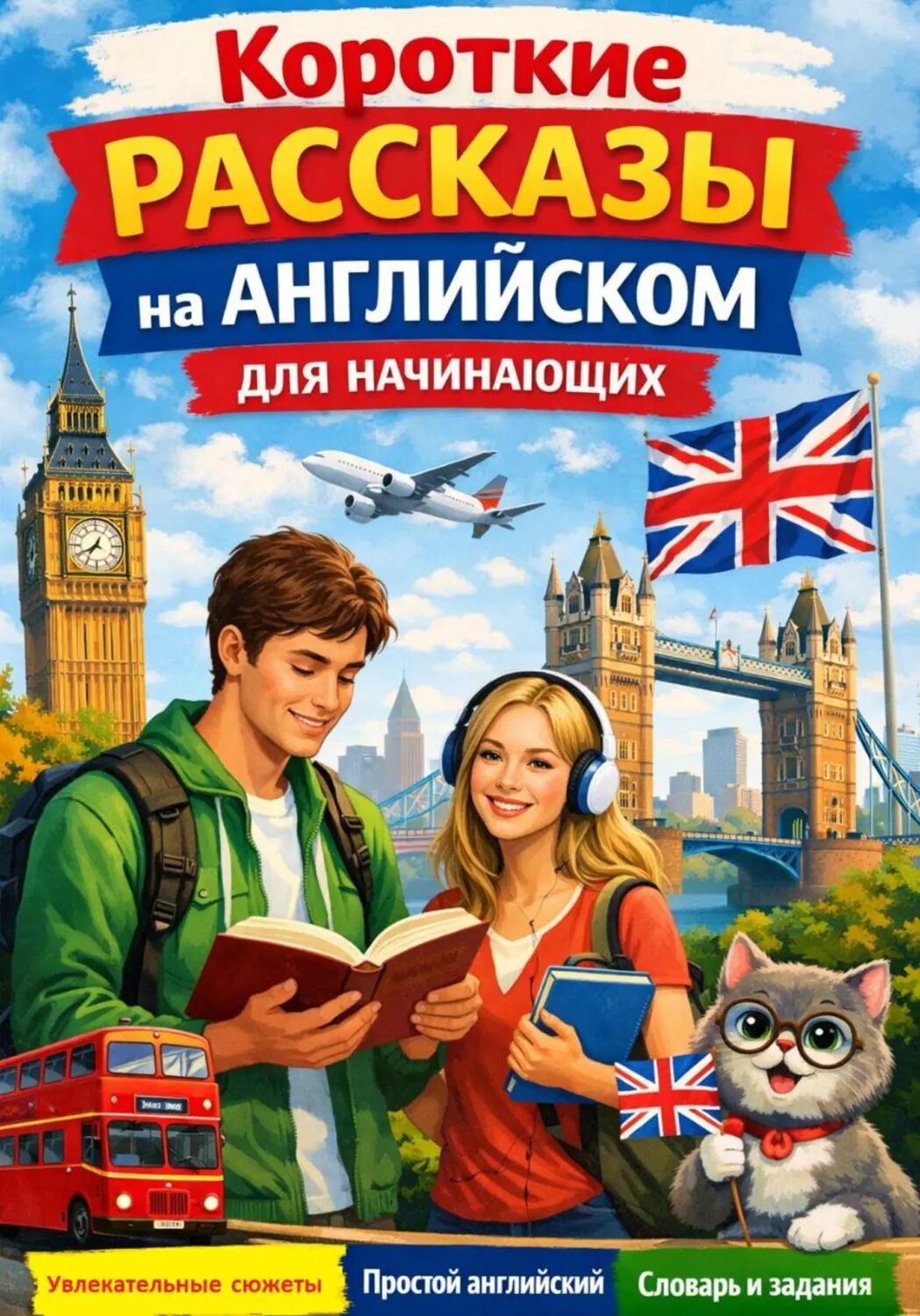 Короткие рассказы на английском языке для начинающих [Цифровая книга]