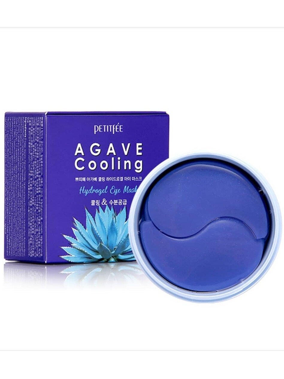 Патчи PETITFEE Agave Cooling Hydrogel Eye Mask 60 шт