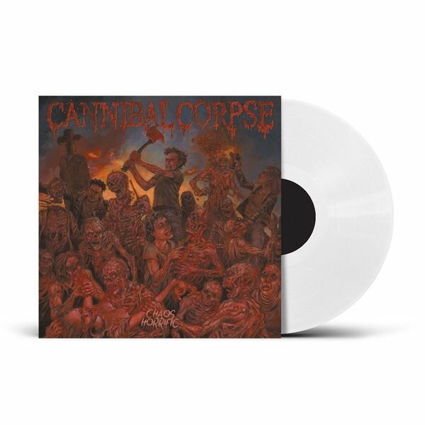 Виниловая пластинка Cannibal Corpse - Chaos horrific LP White UK Exclusive
