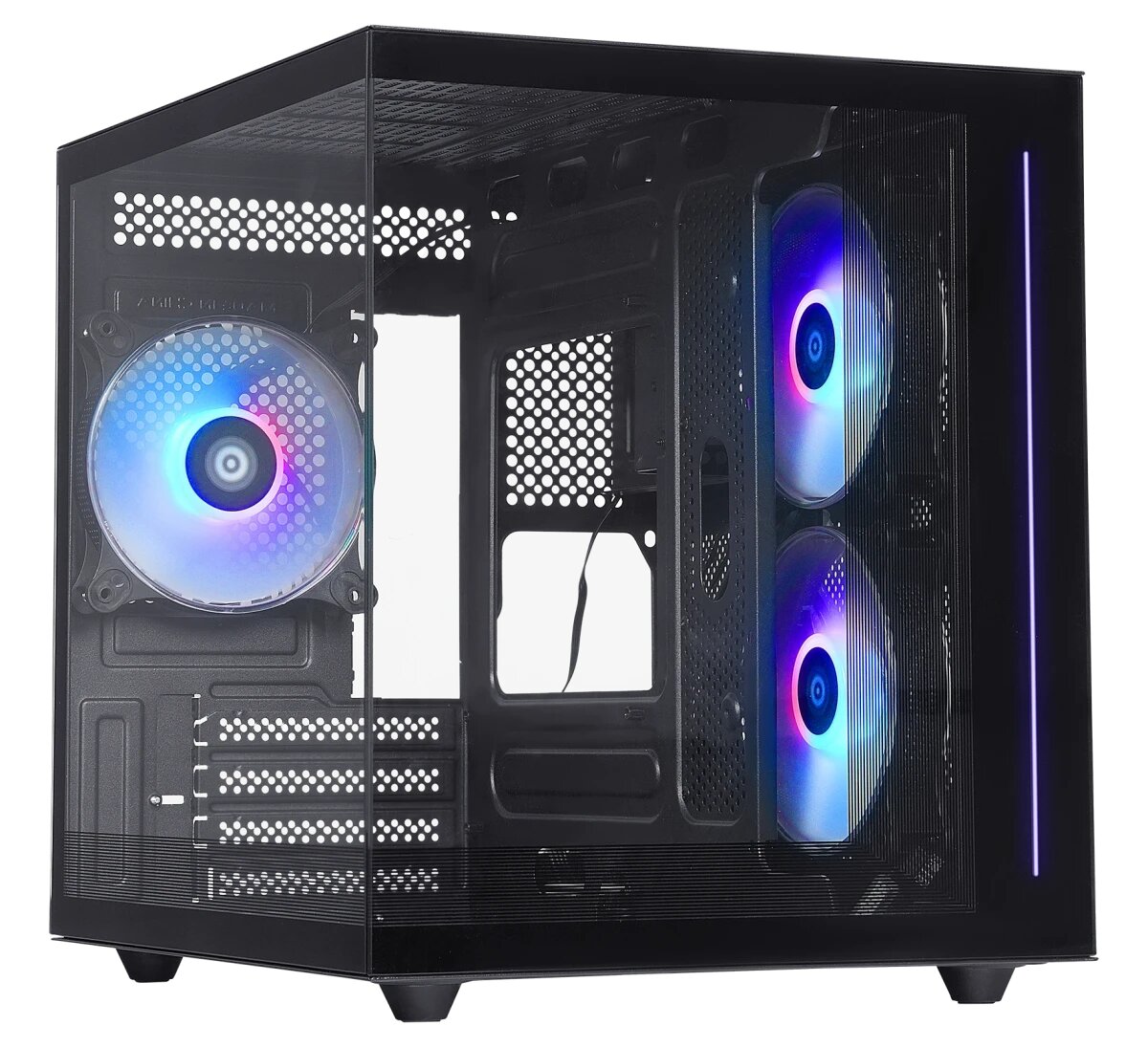 Корпус DEFENDER MINITOWER NovaCube MATX W/O PSU (25103), черный