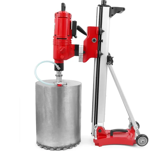 Установка алмазного бурения MESSER DM350Е-N (на стойке с наклоном) 10-40-350