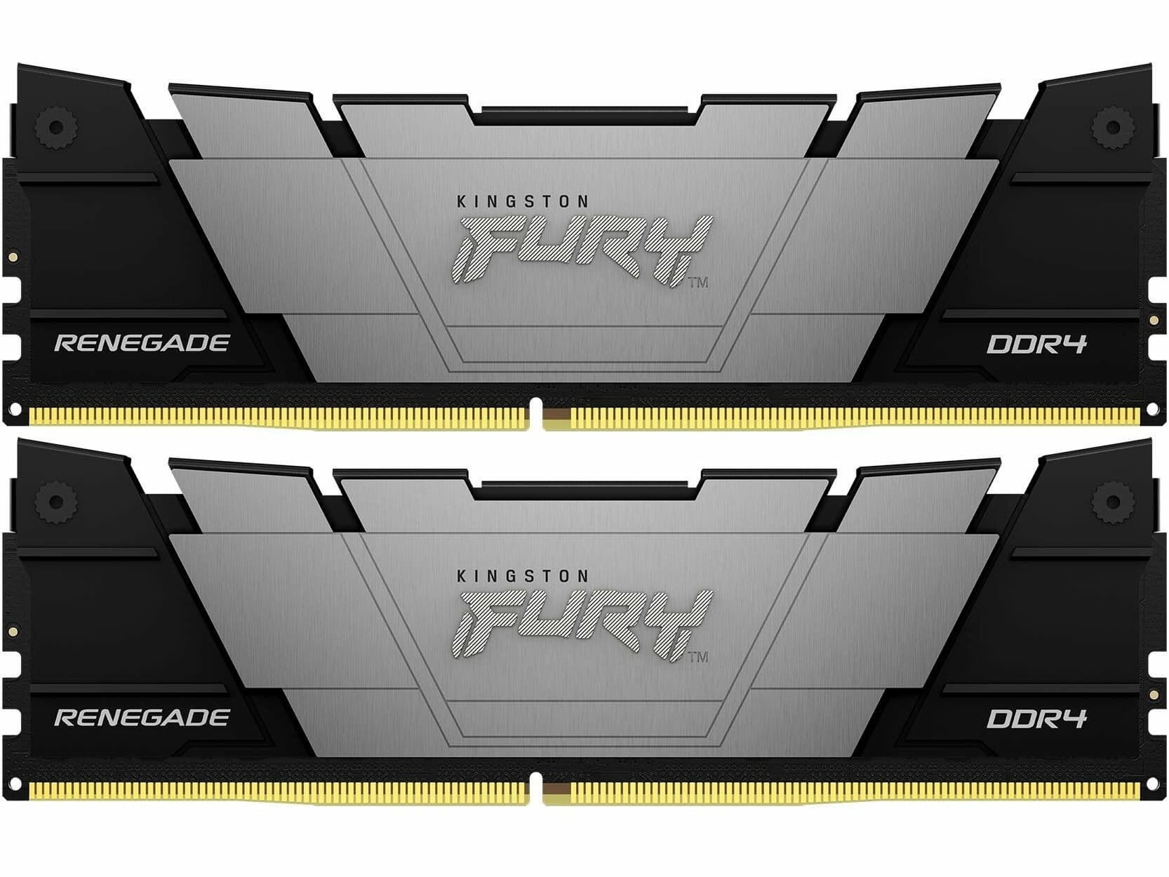 Оперативная память для компьютера Kingston Fury Renegade DIMM 64Gb DDR4 3200 MHz KF432C16RB2K2/64