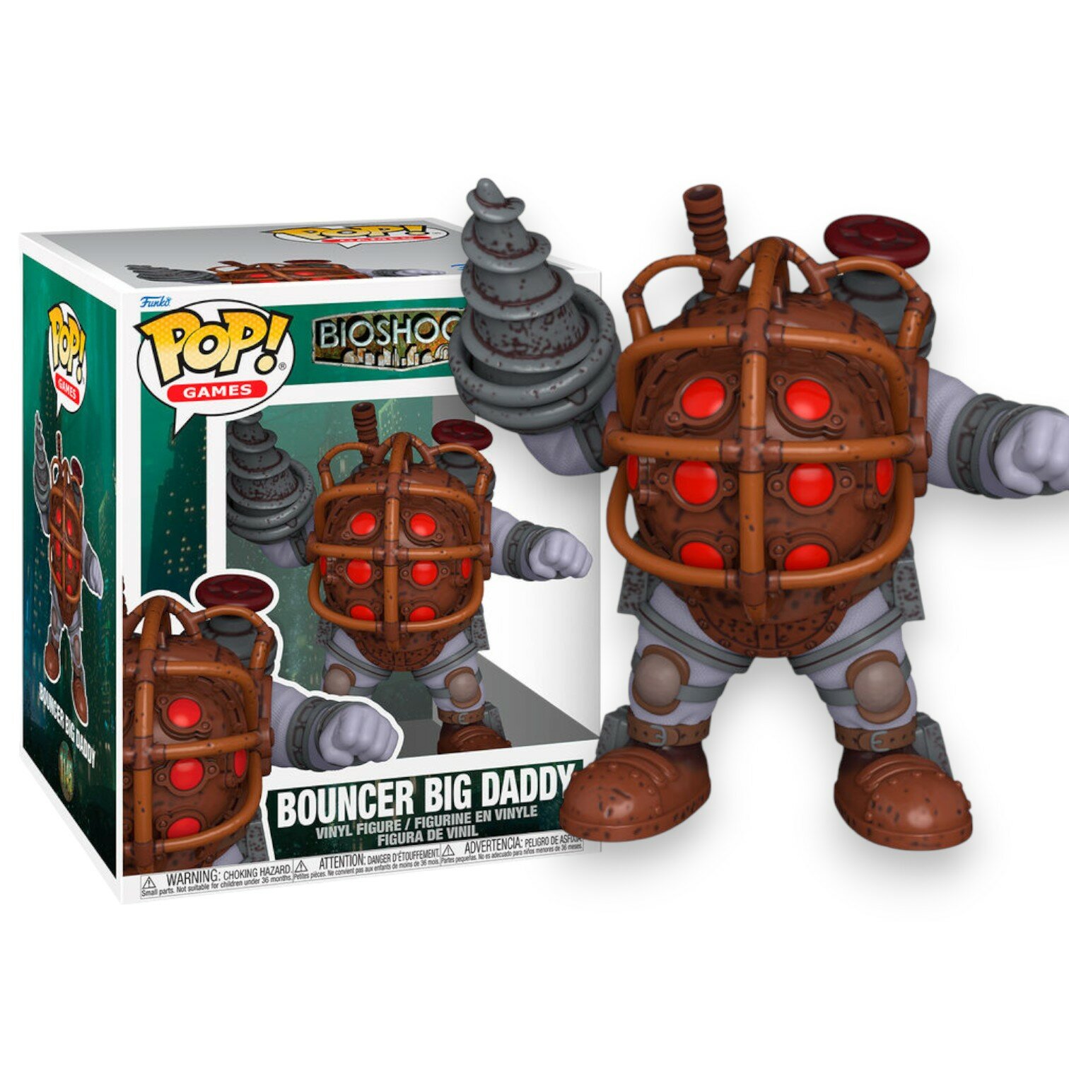 Фигурка Funko Pop! коллекционная Большой Папочка "Bioshock" 1145 (Фигурка Фанко Поп)